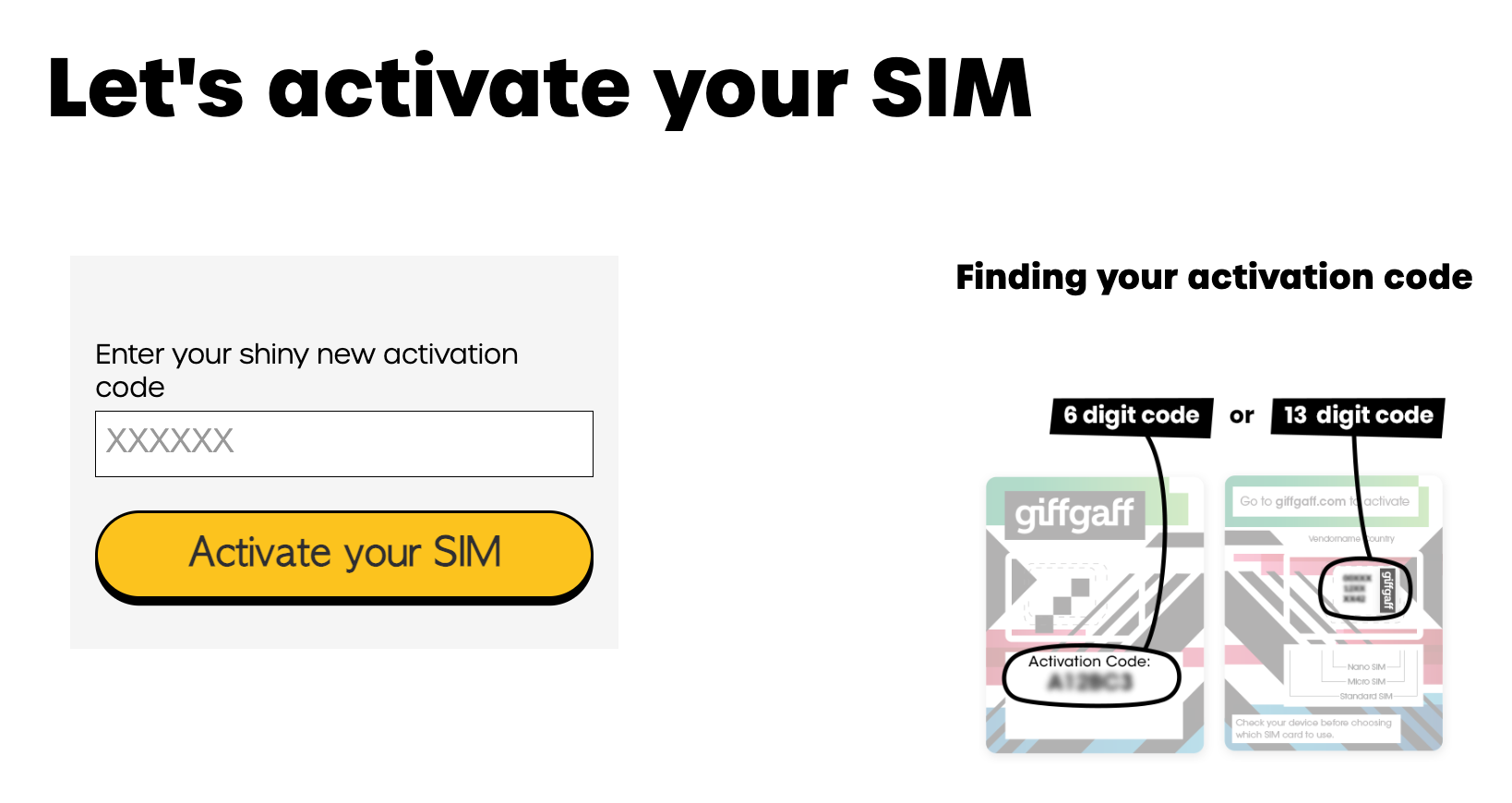 英国SIM神卡giffgaff注册,激活,保号全攻略